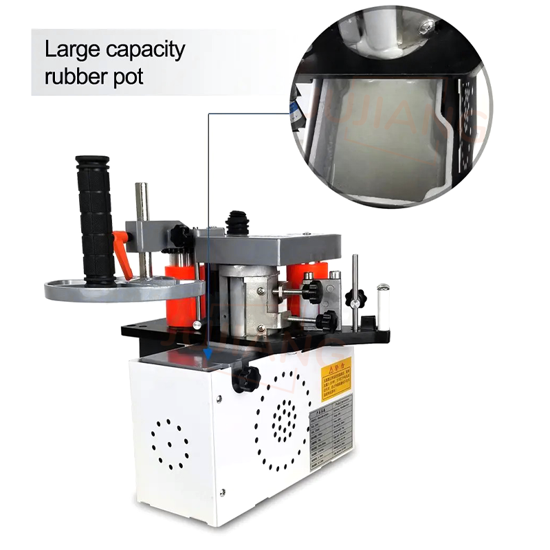EBJ01H Movable Edge Banding Machine for Straight Curve MDF Boards PVC ...