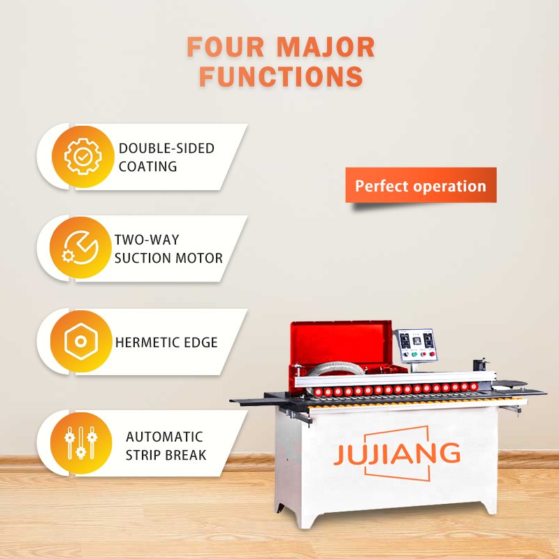 EBJ802 automatic edge banding machine – Jujiang woodworking machine